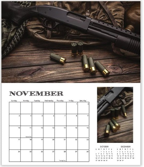 2024 TACTICAL WEAPONS DELUXE WALL CALENDAR – MXBOOTY.com
